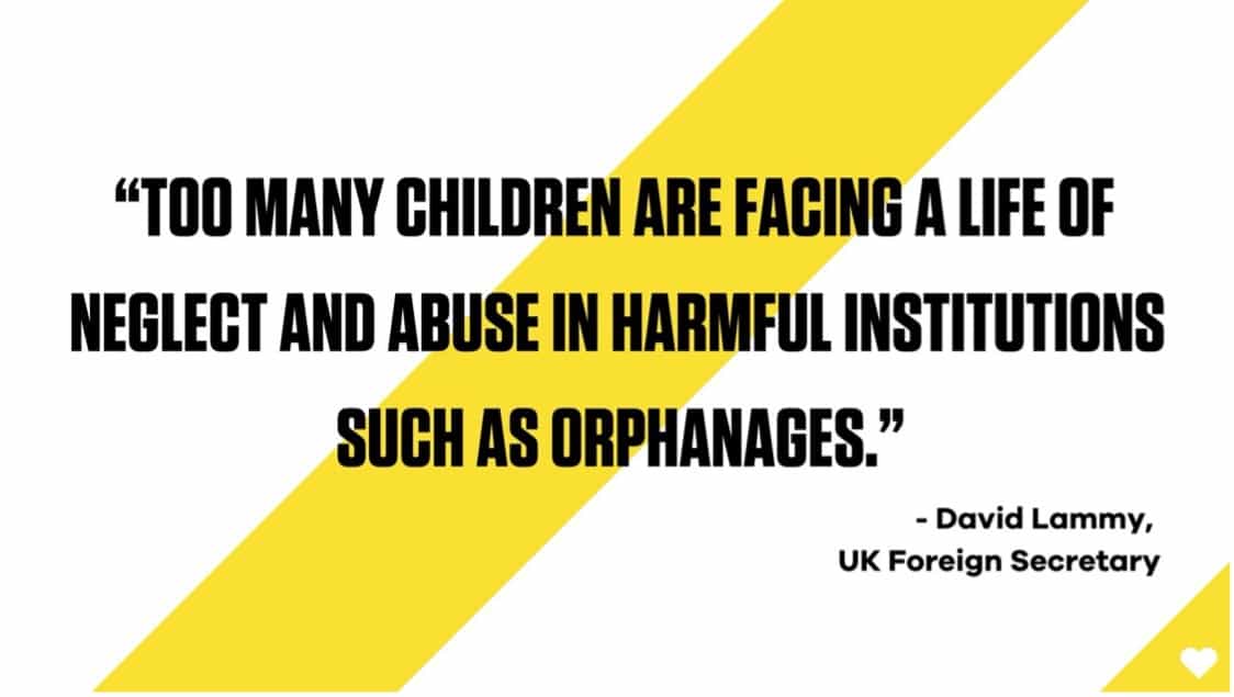 Making Care Reform an International Priority - Hope and Homes for Children